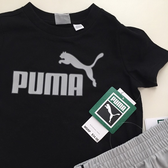Puma | Matching Sets | Puma Cute Boy Shorts Top Outfit | Poshmark